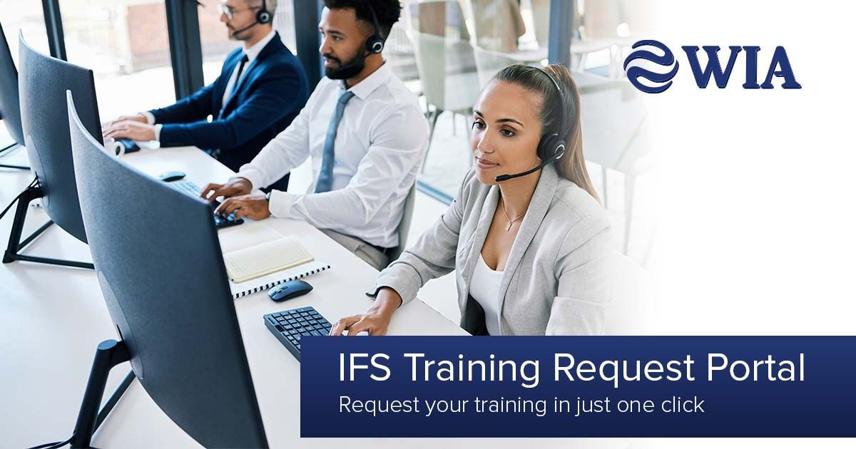 WIA | IFS Training Request Portal