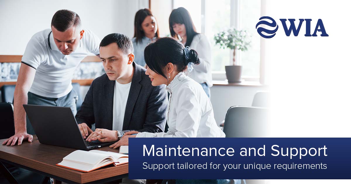 Maintenance & Support Packages | WIA Systems