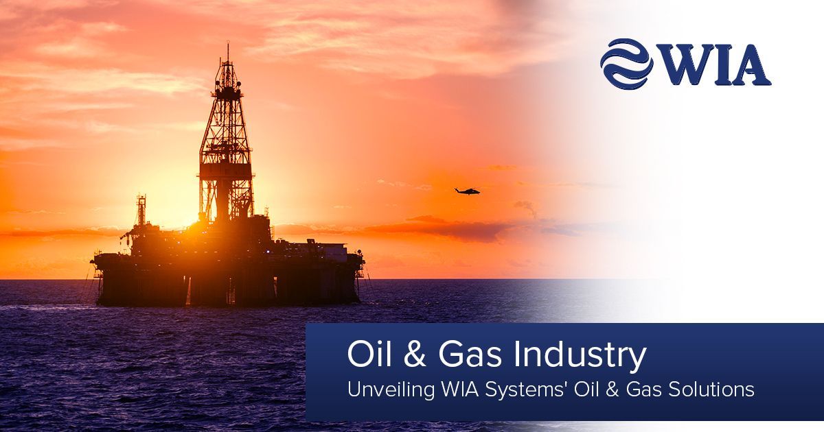 Oil and Gas Industry offerings by WIA Systems | ERP Services