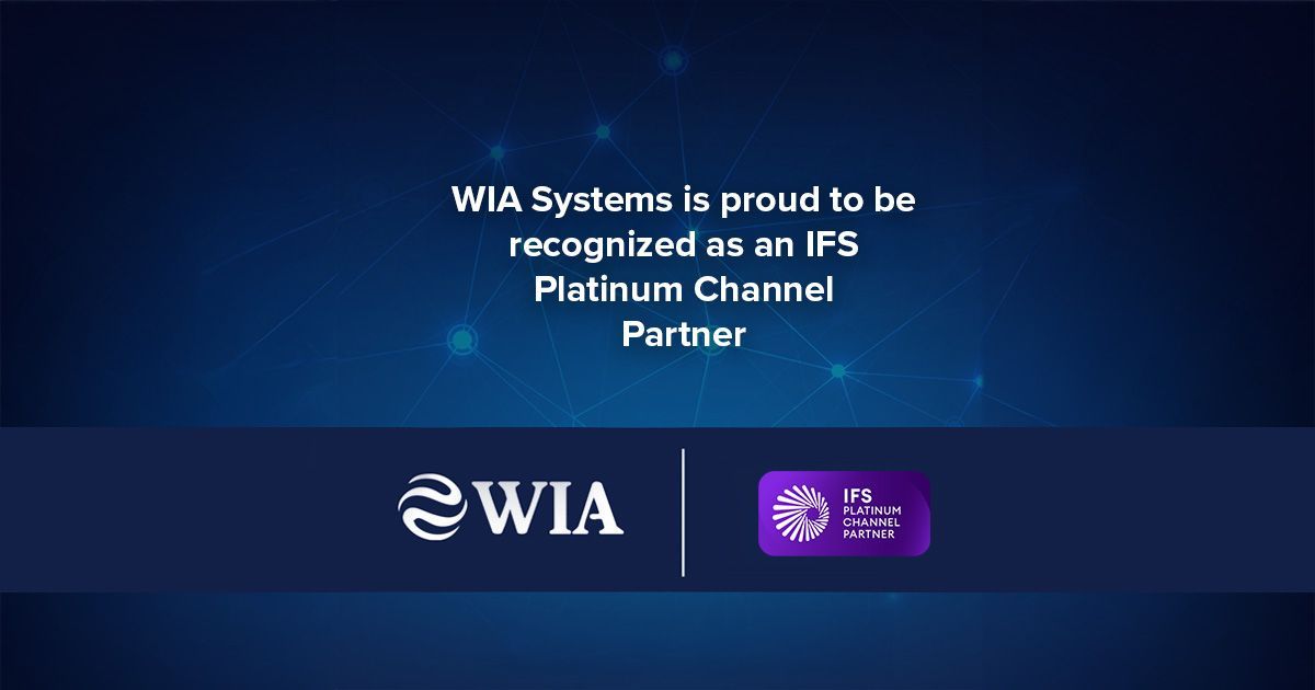 WIA Systems | IFS Platinum Partner