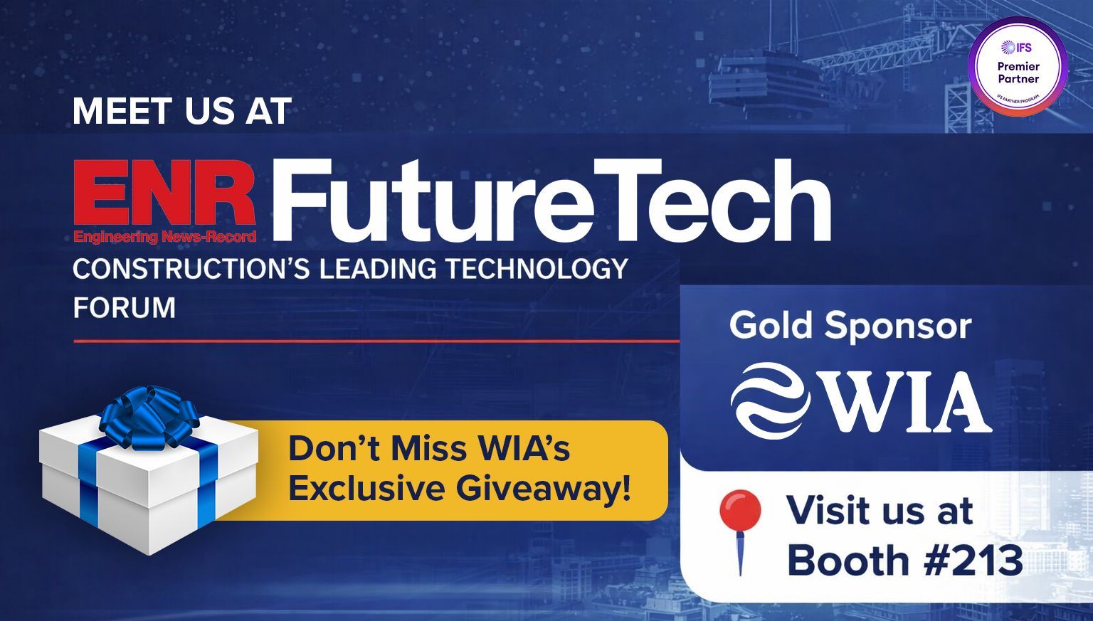 Meet WIA Systems at ENR FutureTech 2026 | Gold Sponsor