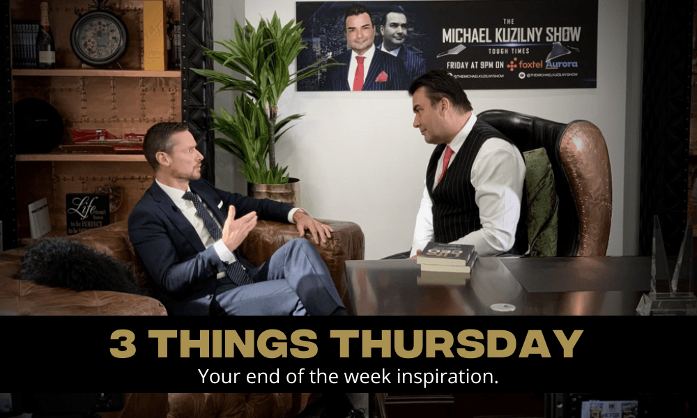 3 THINGS THURSDAY - 27th Feb 2020