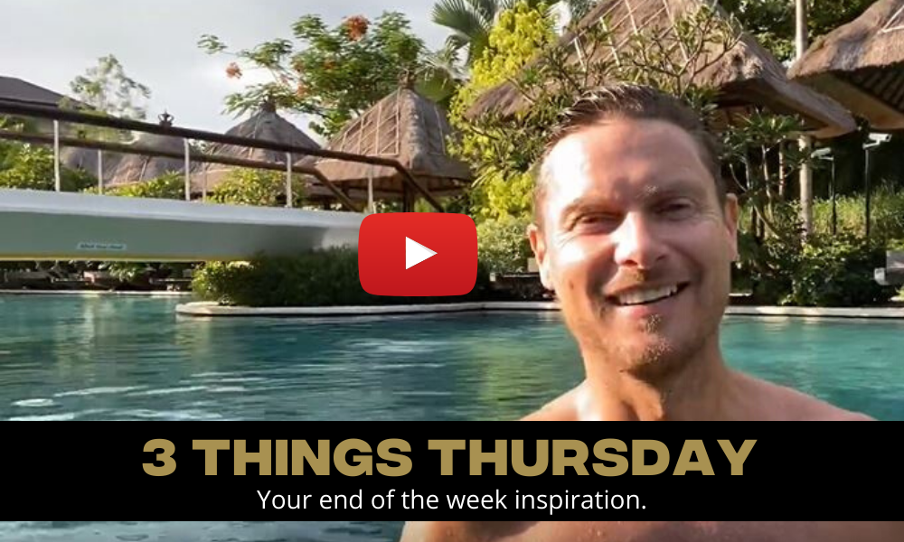 3 THINGS THURSDAY - 23rd Jan 2020