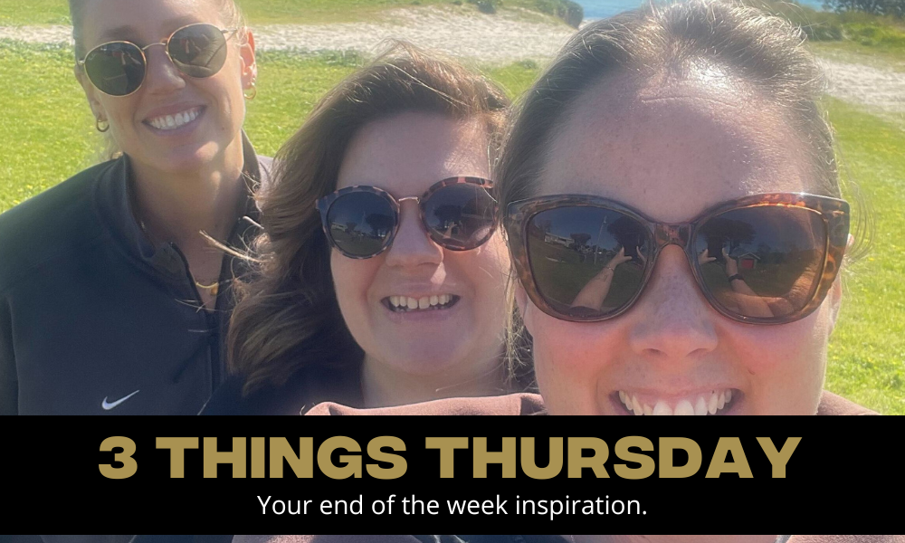 3 THINGS THURSDAY - 14 Sept 2023