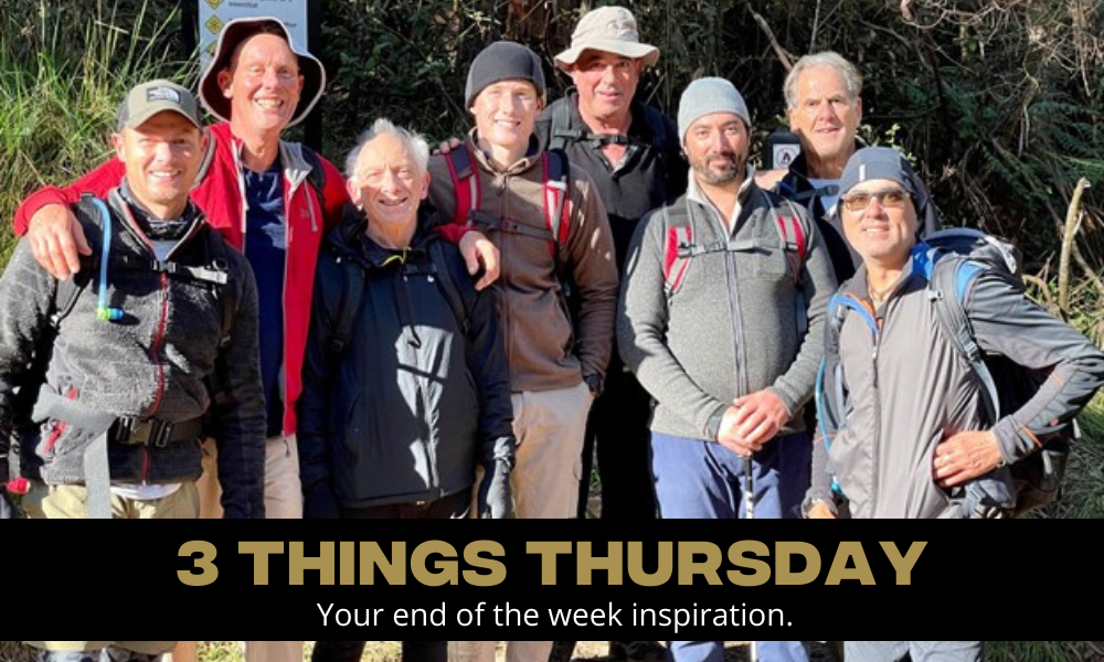 3 THINGS THURSDAY - 22nd Apr 2021