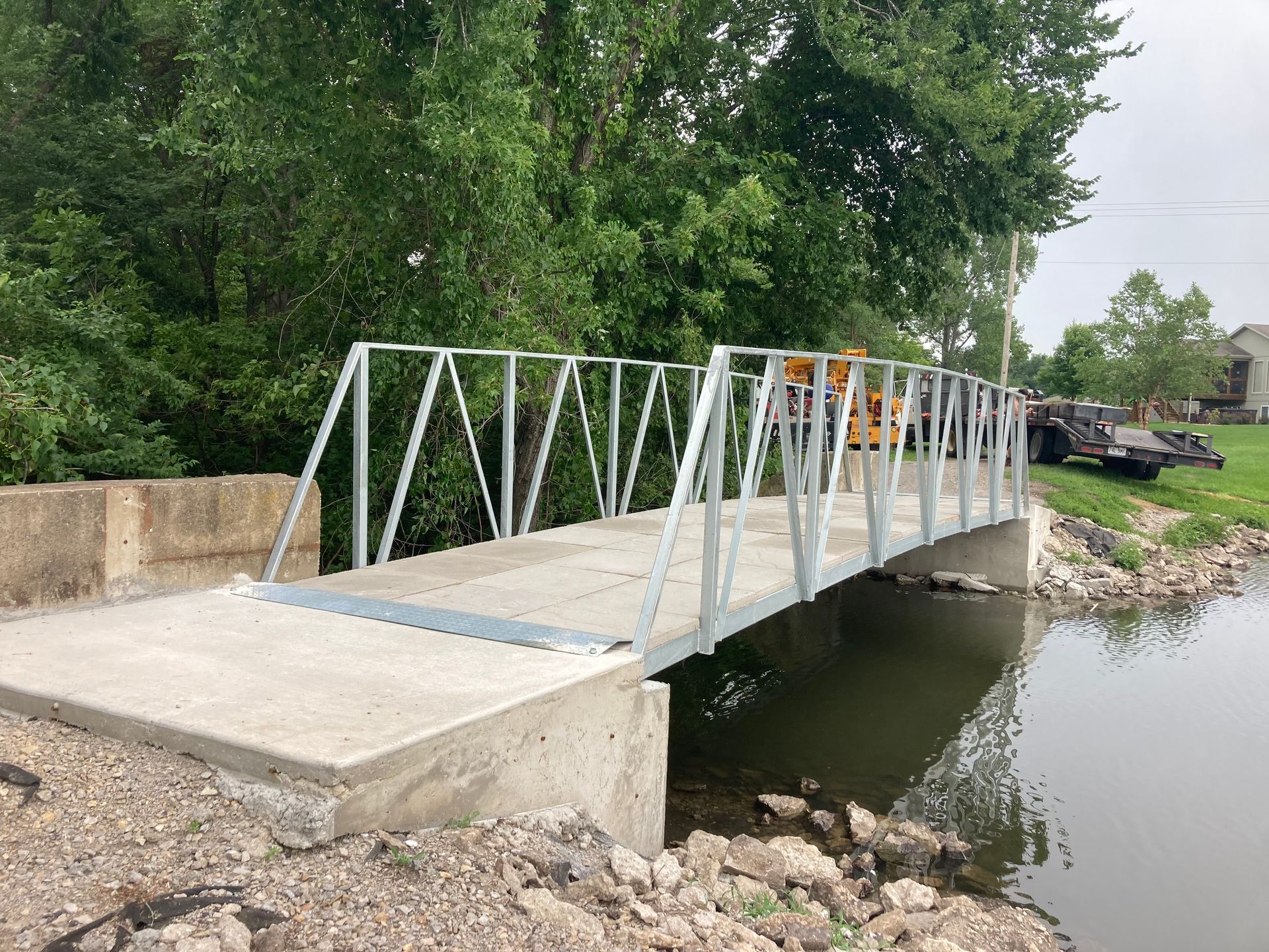 Build a Dock Gangway or Bridge | Mac’s Docks