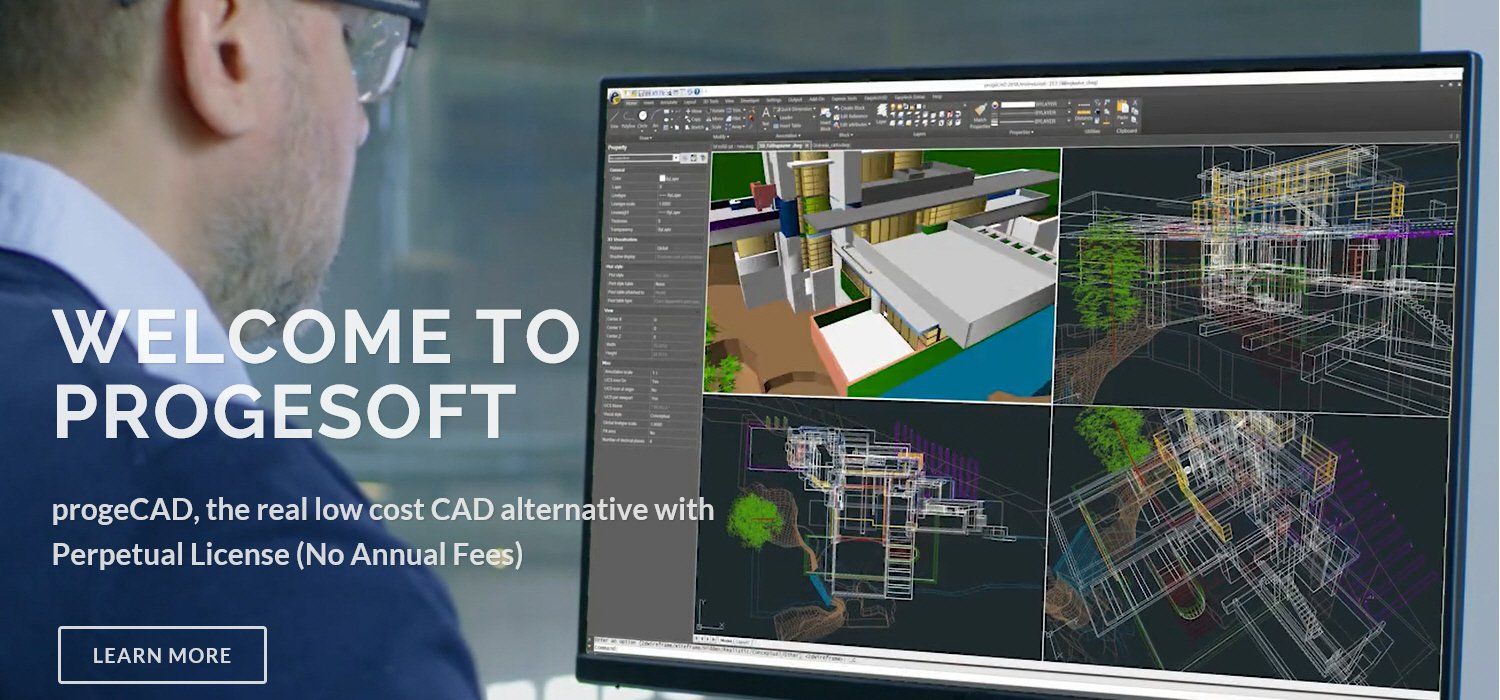 ProgeCAD : CAD 2D/3D ลิขสิทธิ์แท้ ซื้อขาด ไม่ต้องเช่าใช้รายปี คุ้มค่ากว่า