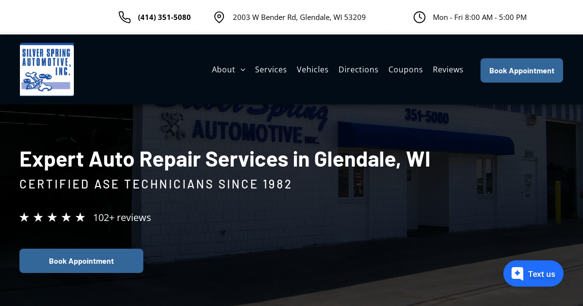 Auto Repair in Glendale, WI | Silver Spring Automotive