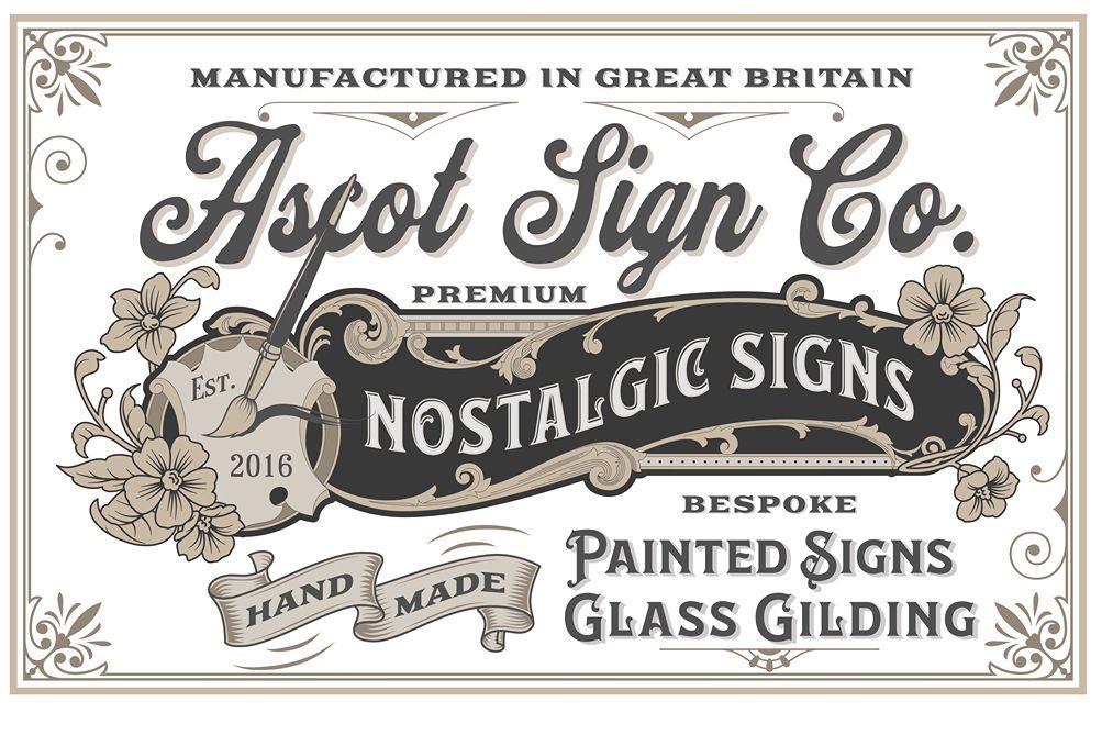 Ascot Signs Traditional Signwriter