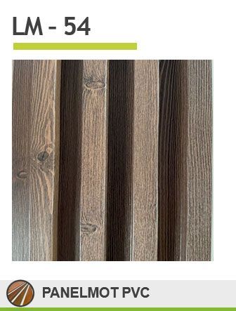 Paneles de PVC, laminado con texturas y lambrín WPC