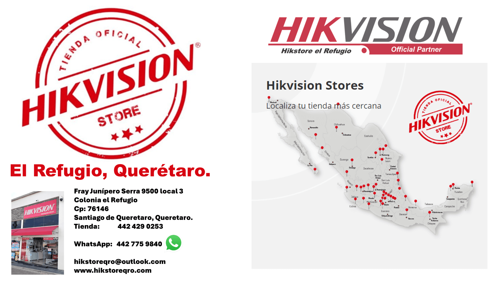 Sistemas de seguridad en Querétaro - HIKVISION STORE