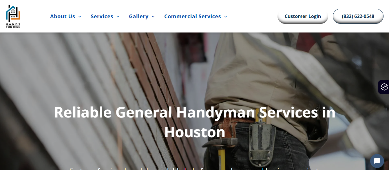 General Handyman Services | Cypress, TX | Hands For Hire