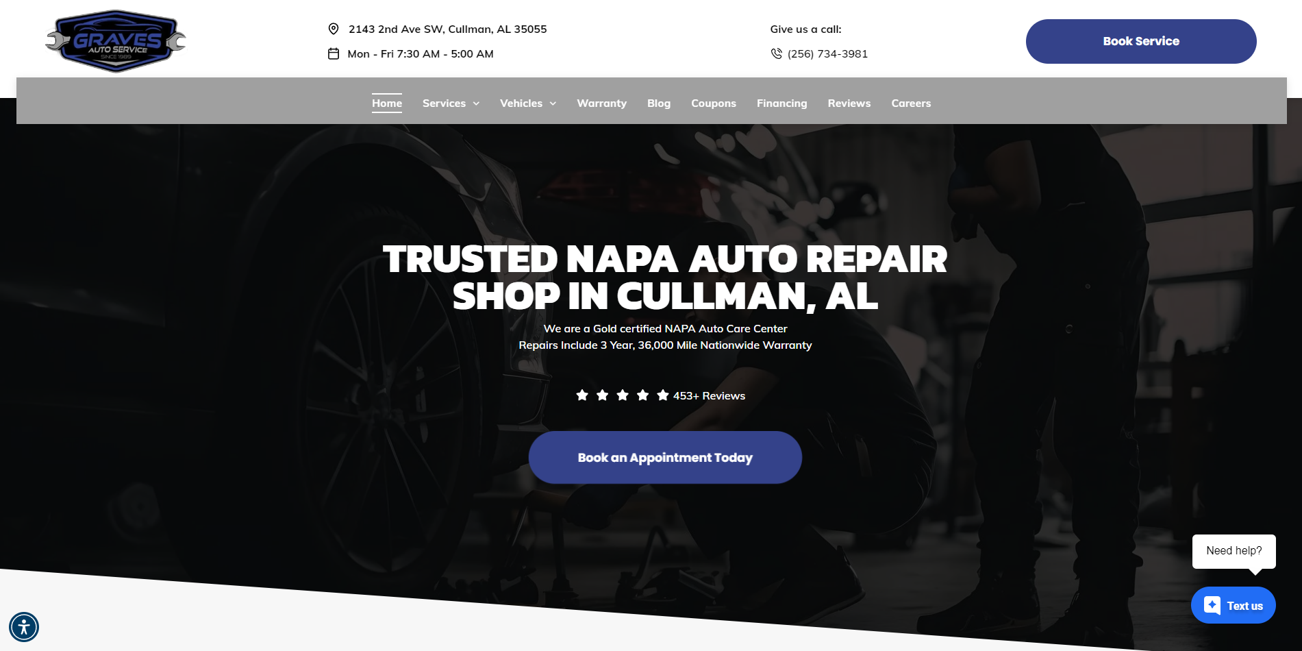 Reliable Auto Repair in Cullman, AL | Graves Auto Service Inc