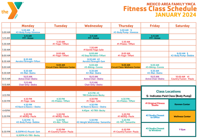 Ymca Workout Plans | EOUA Blog