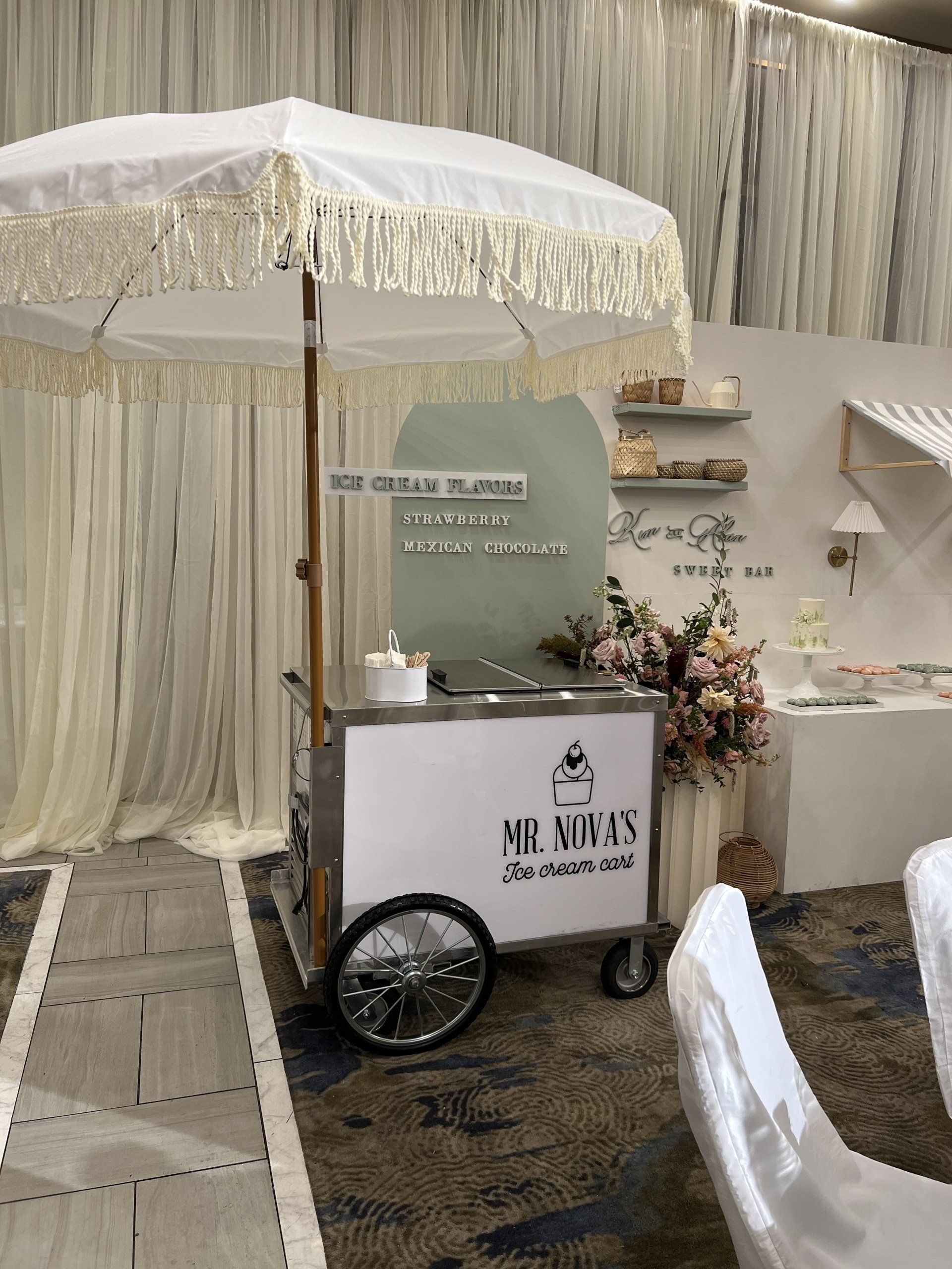 Mr. Nova's Ice Cream Cart