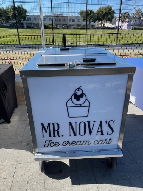 Mr. Nova's Ice Cream Cart