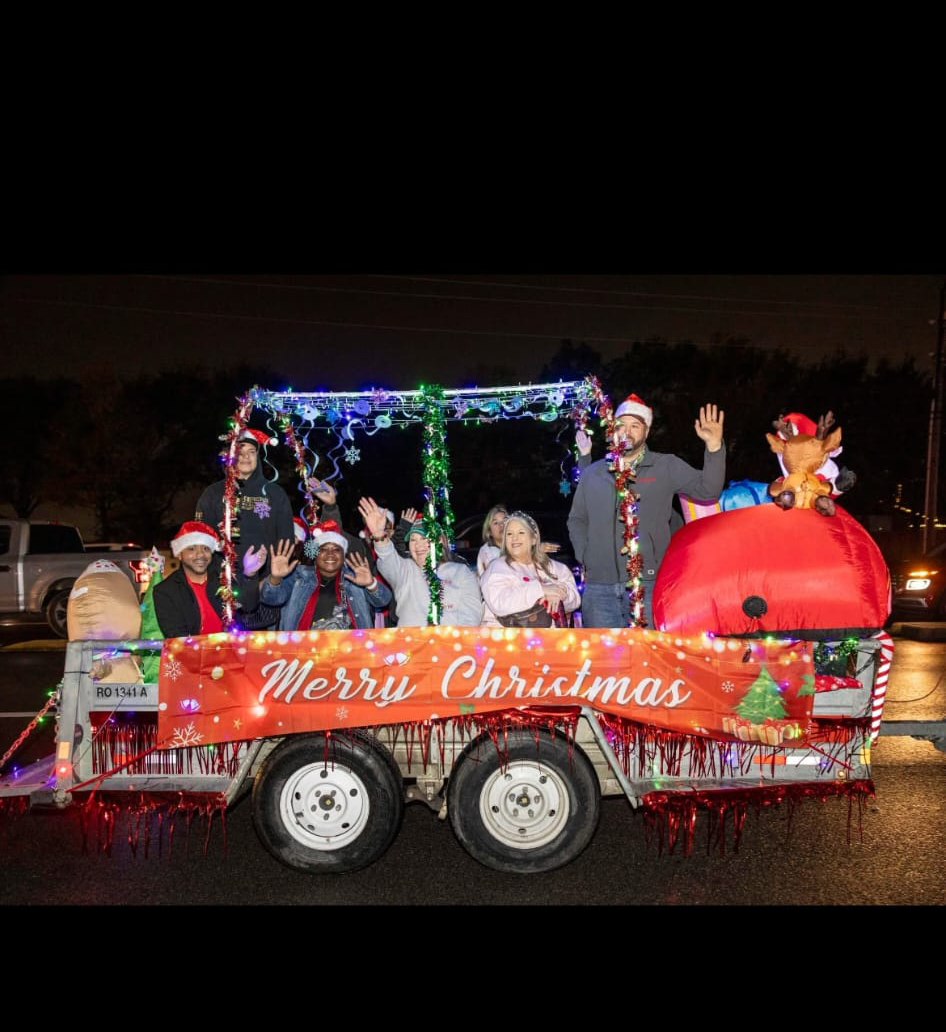 Lighting Up Highway 6: Elite Collision Center at the Parade of Lights