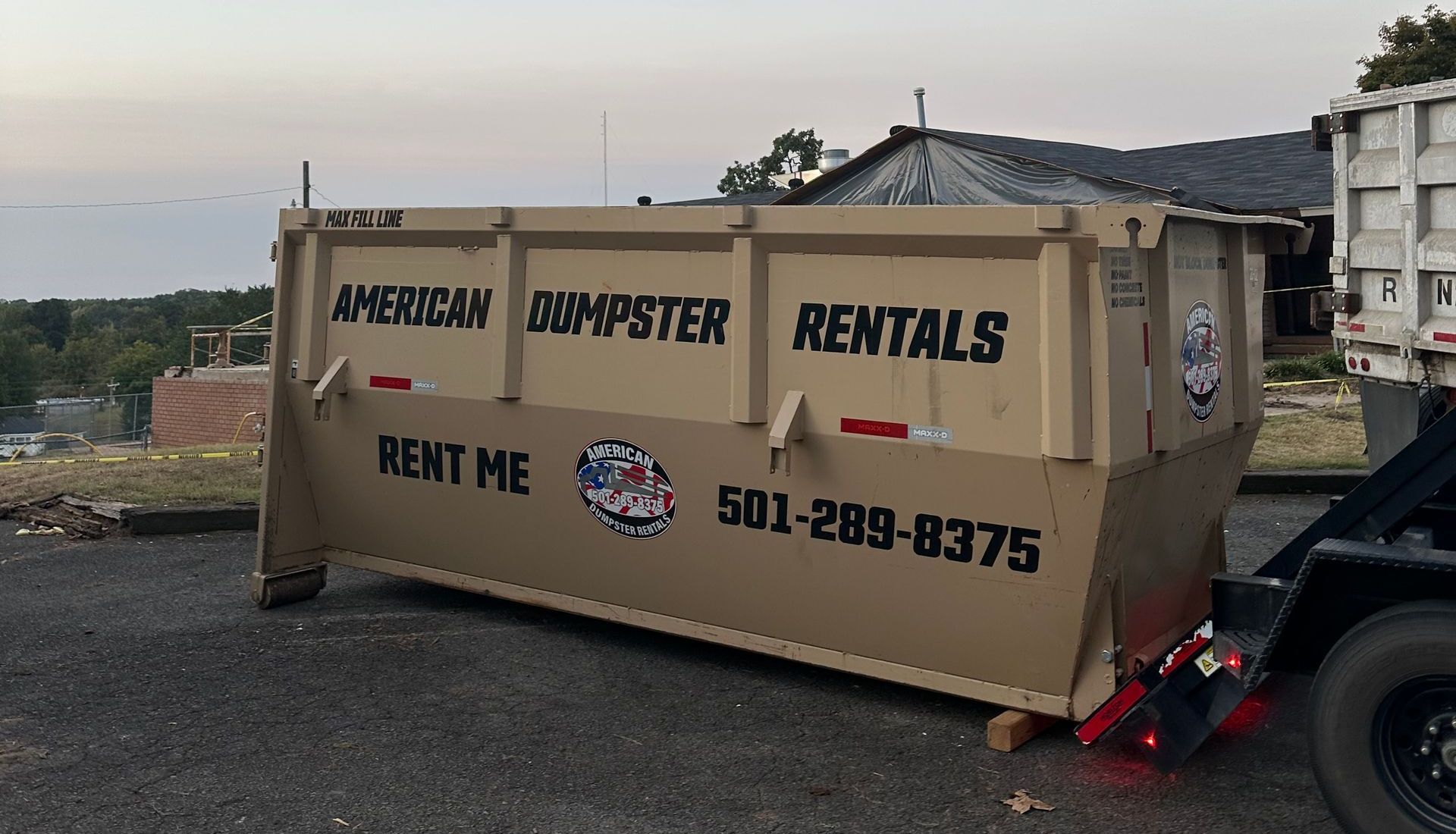 20-Yard Dumpster Rental | American Dumpster Rentals