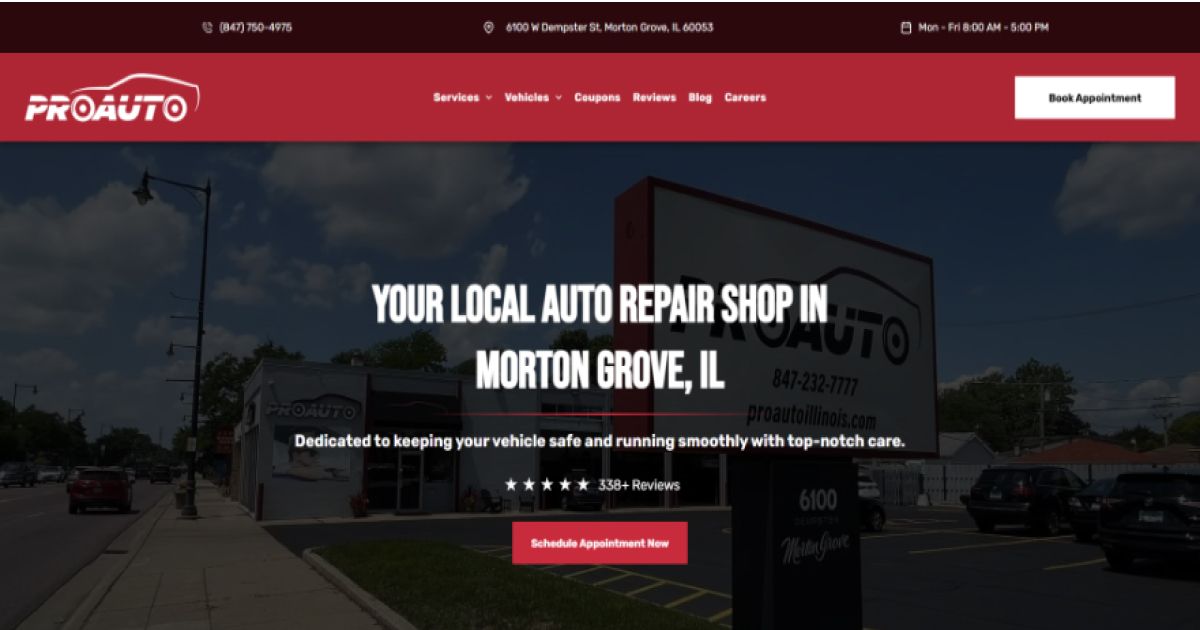 ProAuto - Expert Auto Repair Shop in Morton Grove, IL