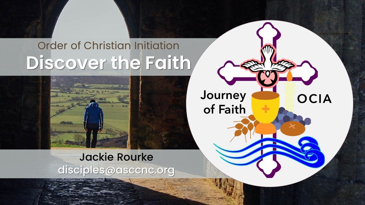 Becoming Catholic, OCIA, RCIA