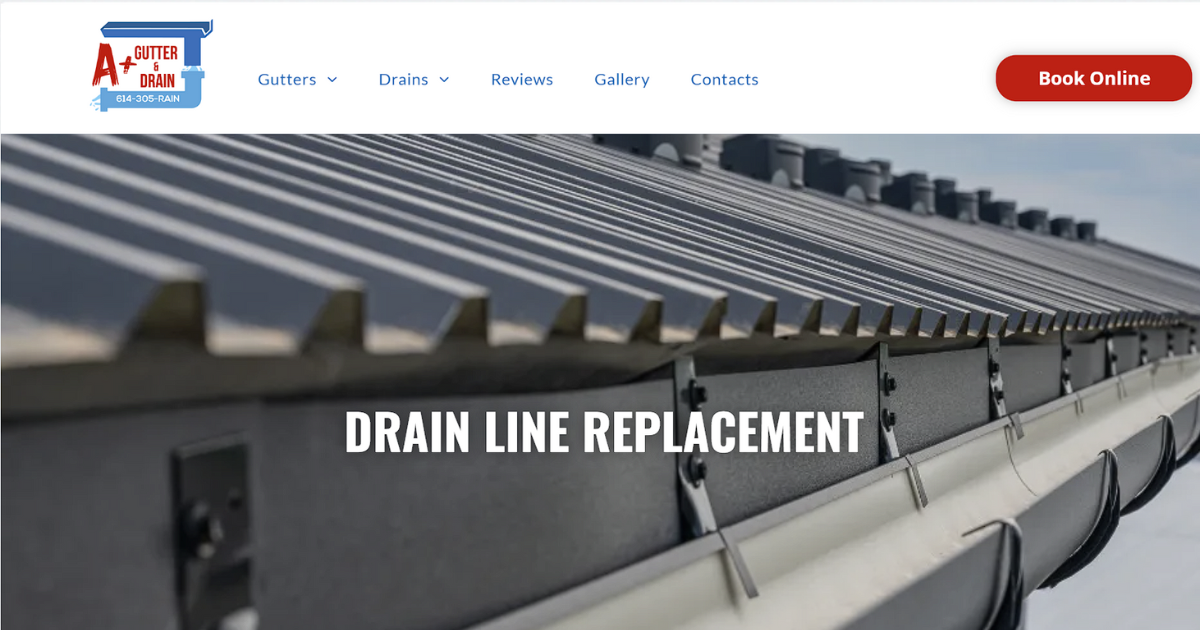 Drain Line | A+ Gutter & Drain | Columbus, OH
