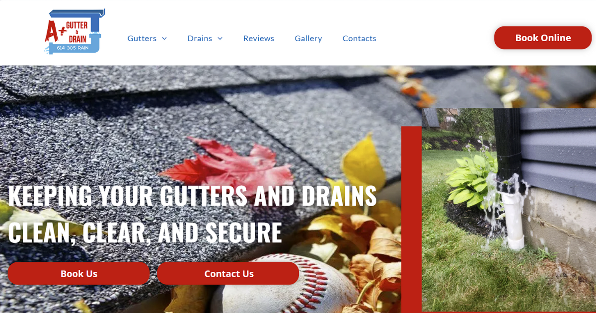 Gutters & Drains | A+ Gutter & Drain | Columbus, OH