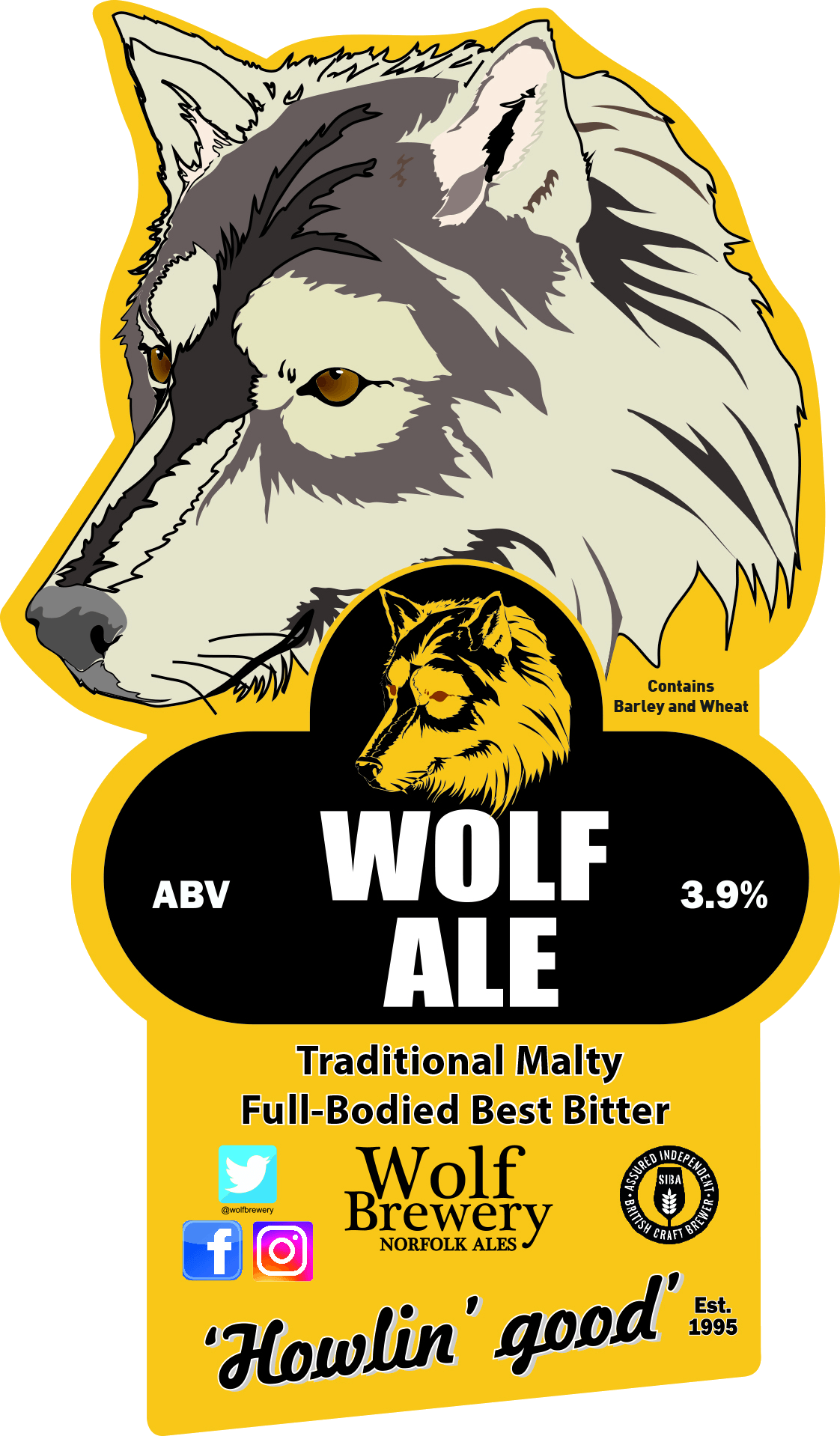 Cask Ales | Norfolk, Attleborough | Wolf Brewery