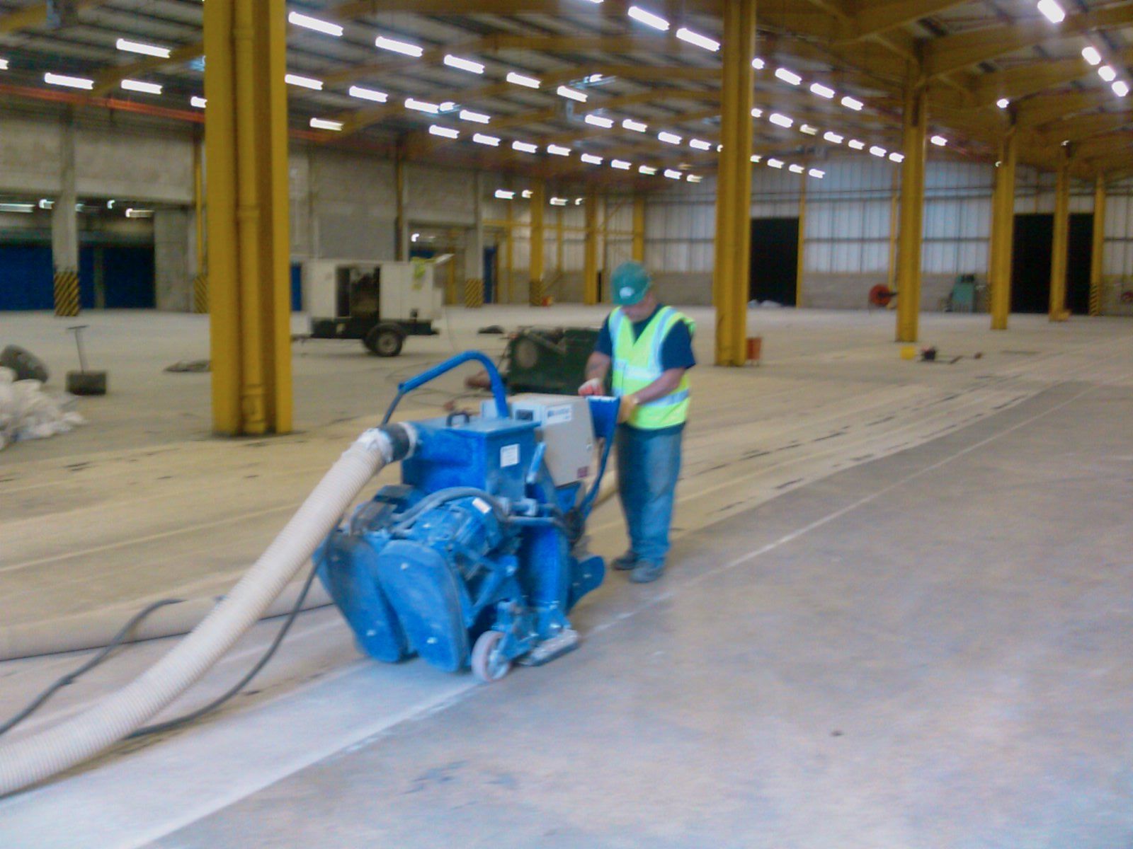 Floor Shot Blasting Contractors , floor grinding, resin floor painting