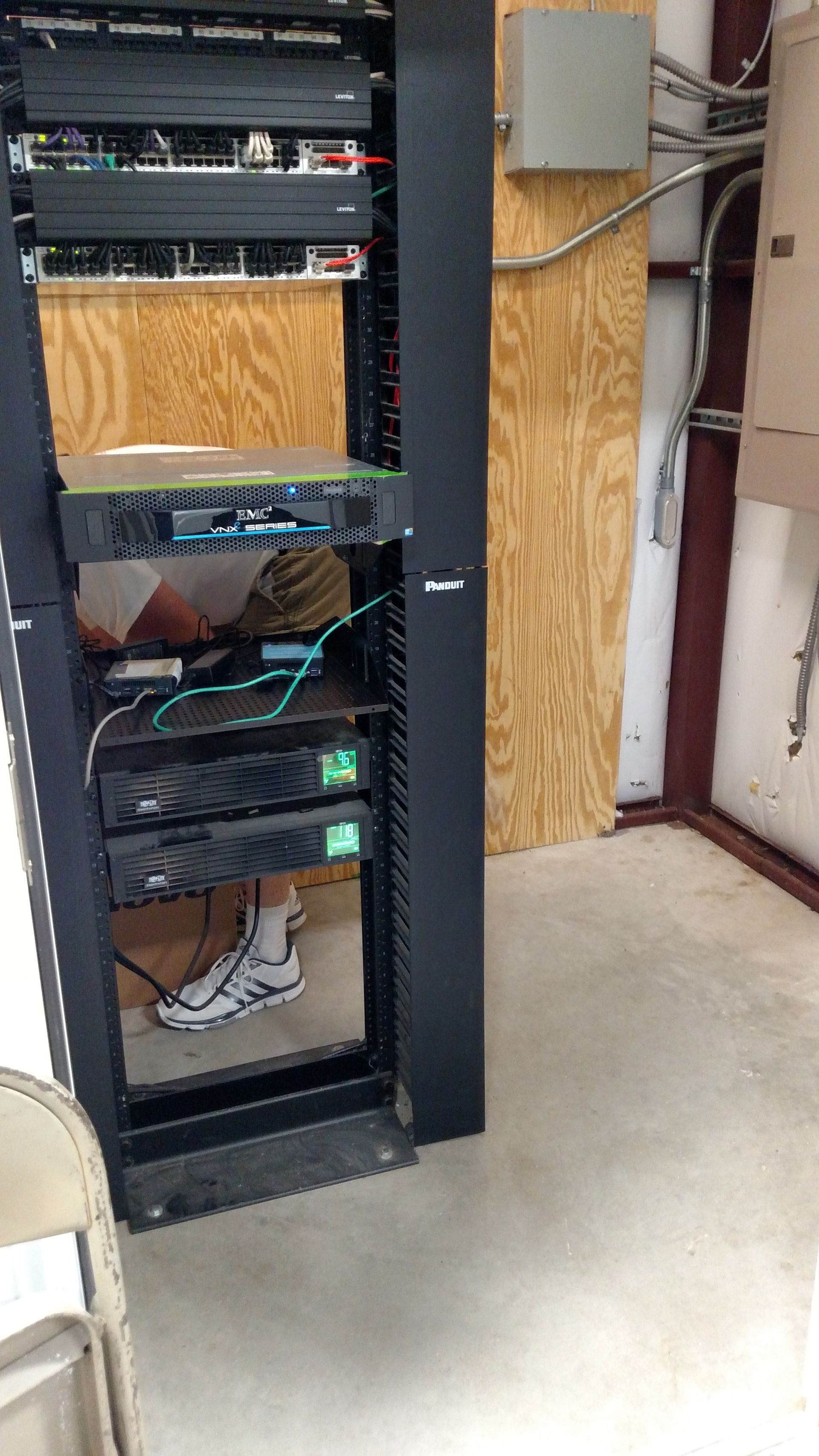 Data Cable Management | Dallas, TX | Server Room Remodel