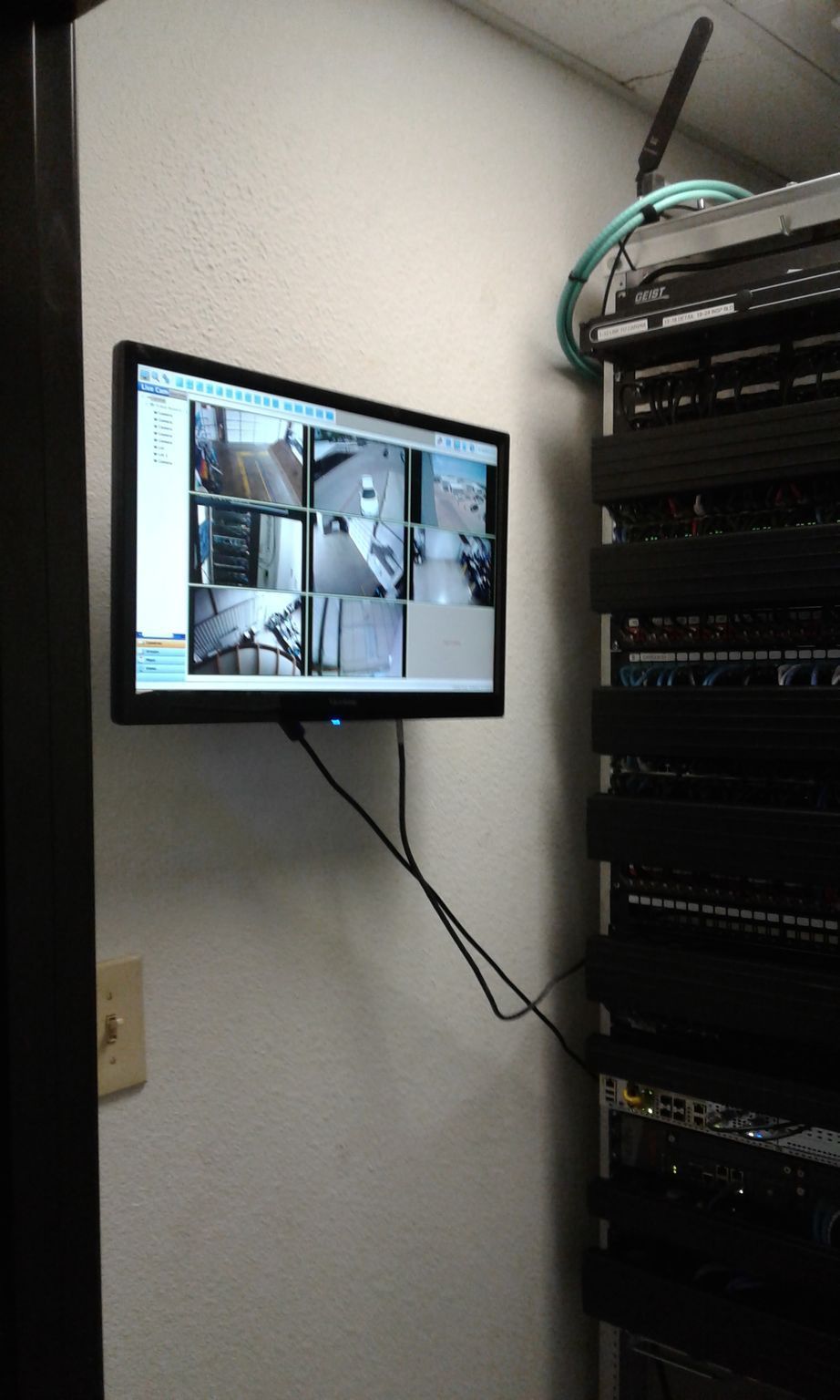 Data Cable Management | Dallas, TX | Server Room Remodel