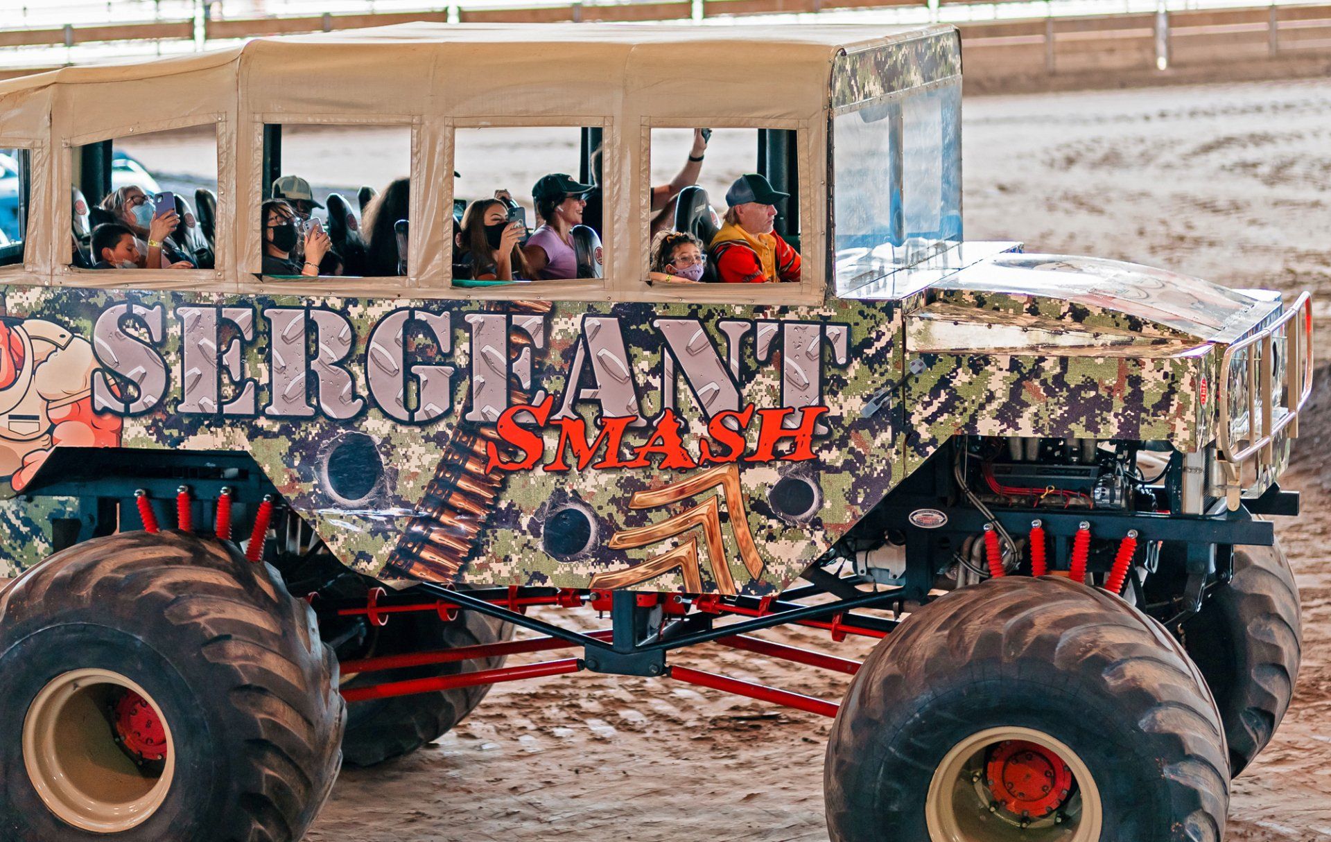 Ride in a Monster Truck | Monster Truck Wars