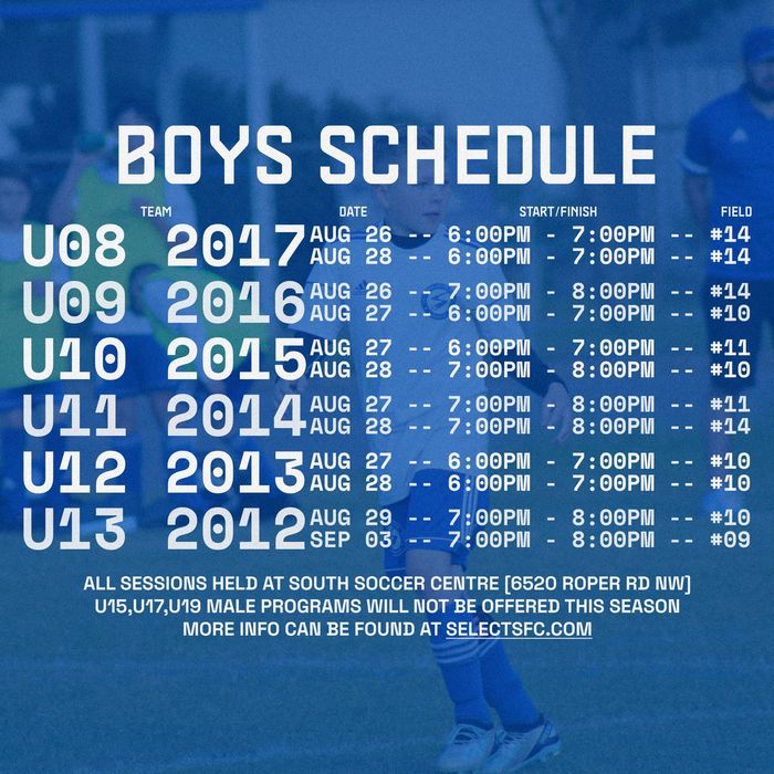 Soccer Club Programs | Selects Football Club | Southeast Edmonton