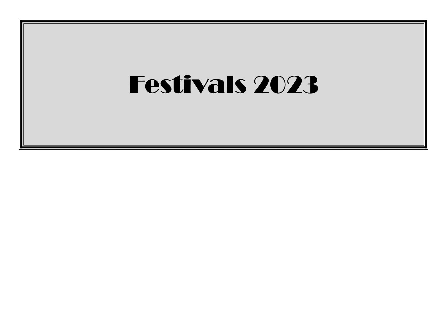 Highlights Of The 2023 Music Festivals On Spotlight On Kulture Highlights Of The 2023 Music Festivals On Spotlight On Kulture