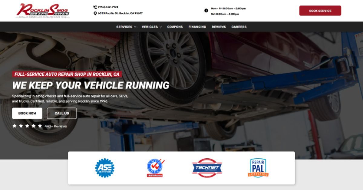 Toyota Auto Repair - Rocklin, CA | Rocklin Smog and Auto Repair