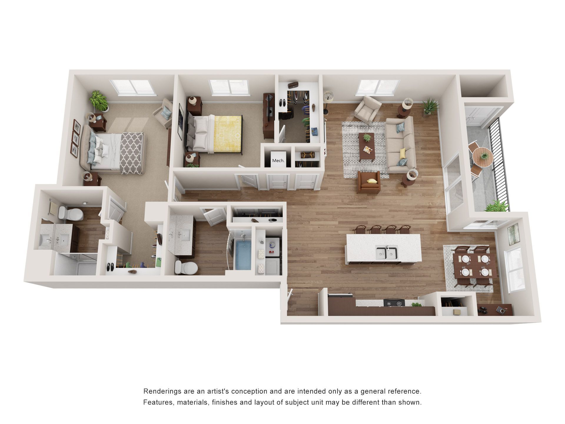 Floor Plans | The Landing at Legends | Champaign, IL