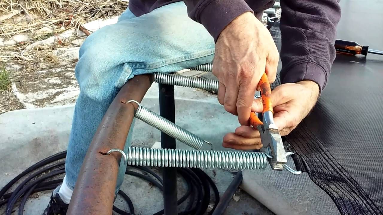 Broken Trampoline Removal Job In Long Lake Michigan
