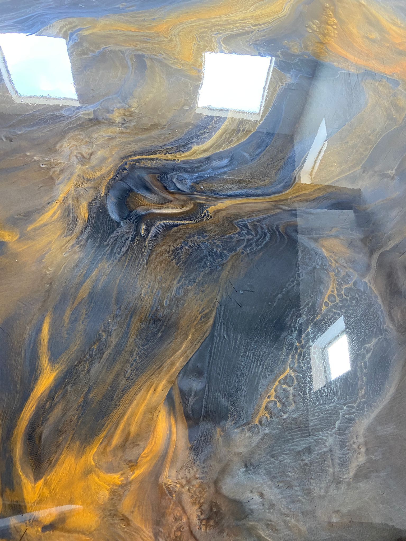 Liquid Marble and Metallic Epoxy Systems Houston/Rio Grande Valley