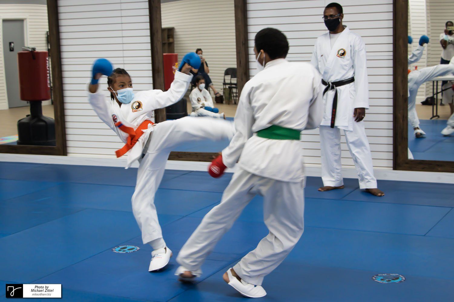 Photos from Karate Testing Event Sept 2021