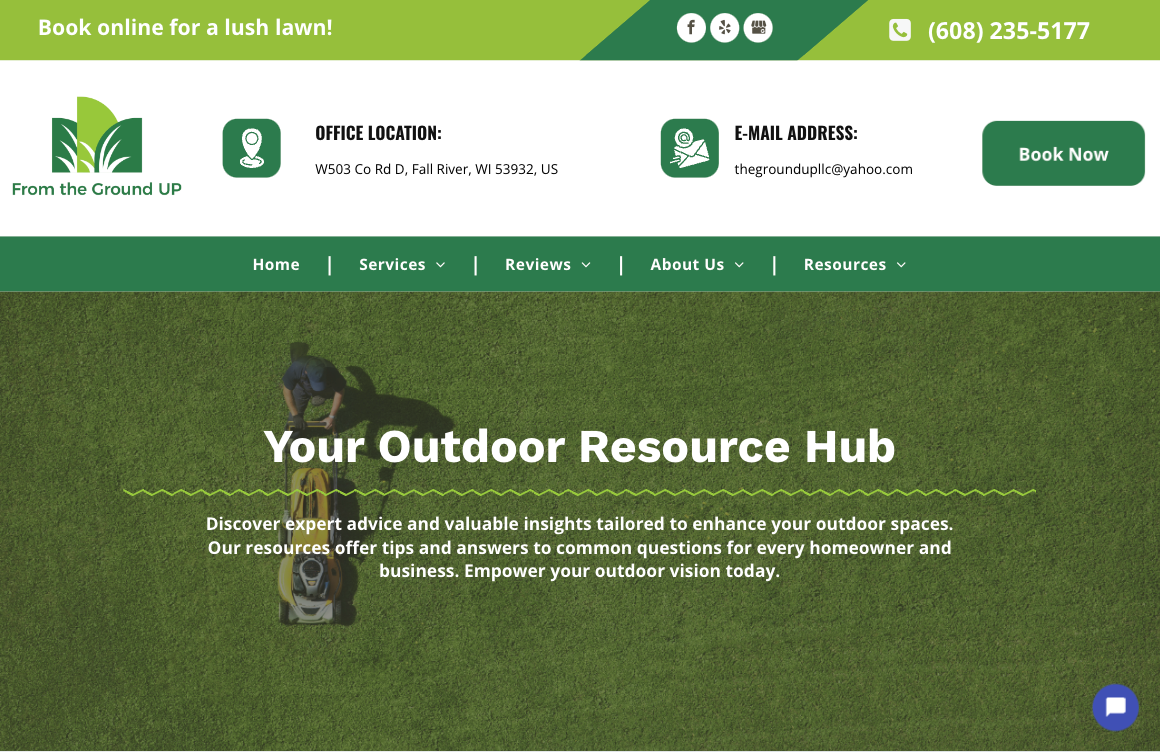 Resource | Fall River, WI | From the Ground Up Lawn Care