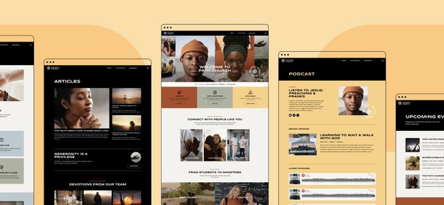 Our Team Page Template Web Our Team Section Template, Websites, UX And