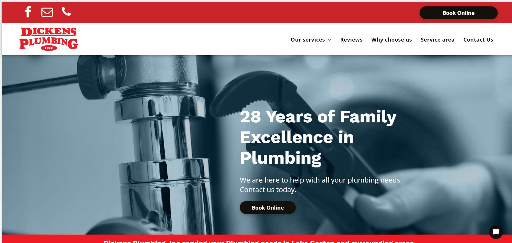 Dickens Trusted Plumbing & Gas Services in Lake Gaston