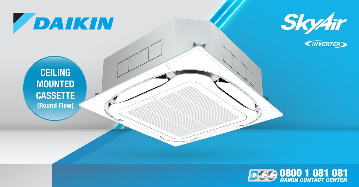 SkyAir KIRIU Surround Cassette Daikin Indonesia