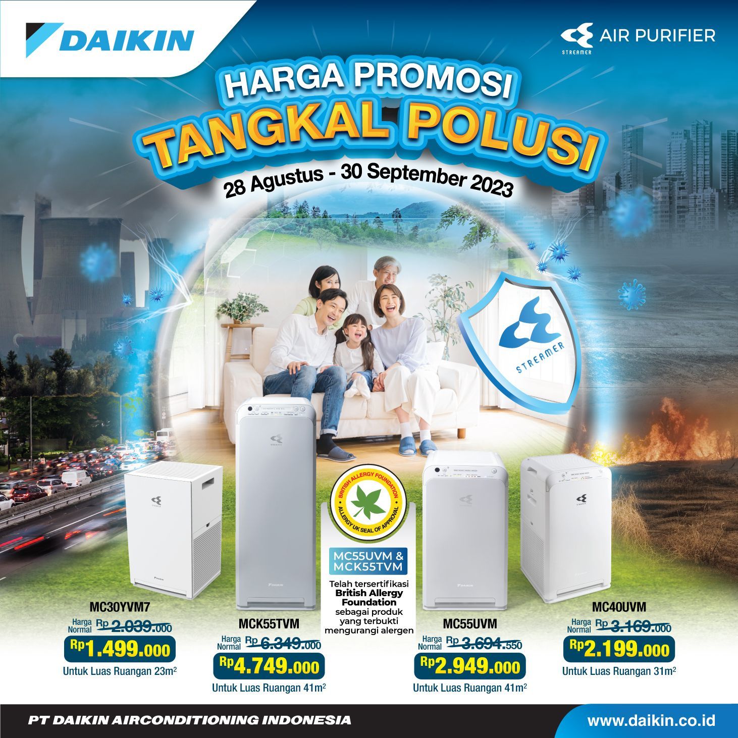 Air Purifier - Daikin Indonesia