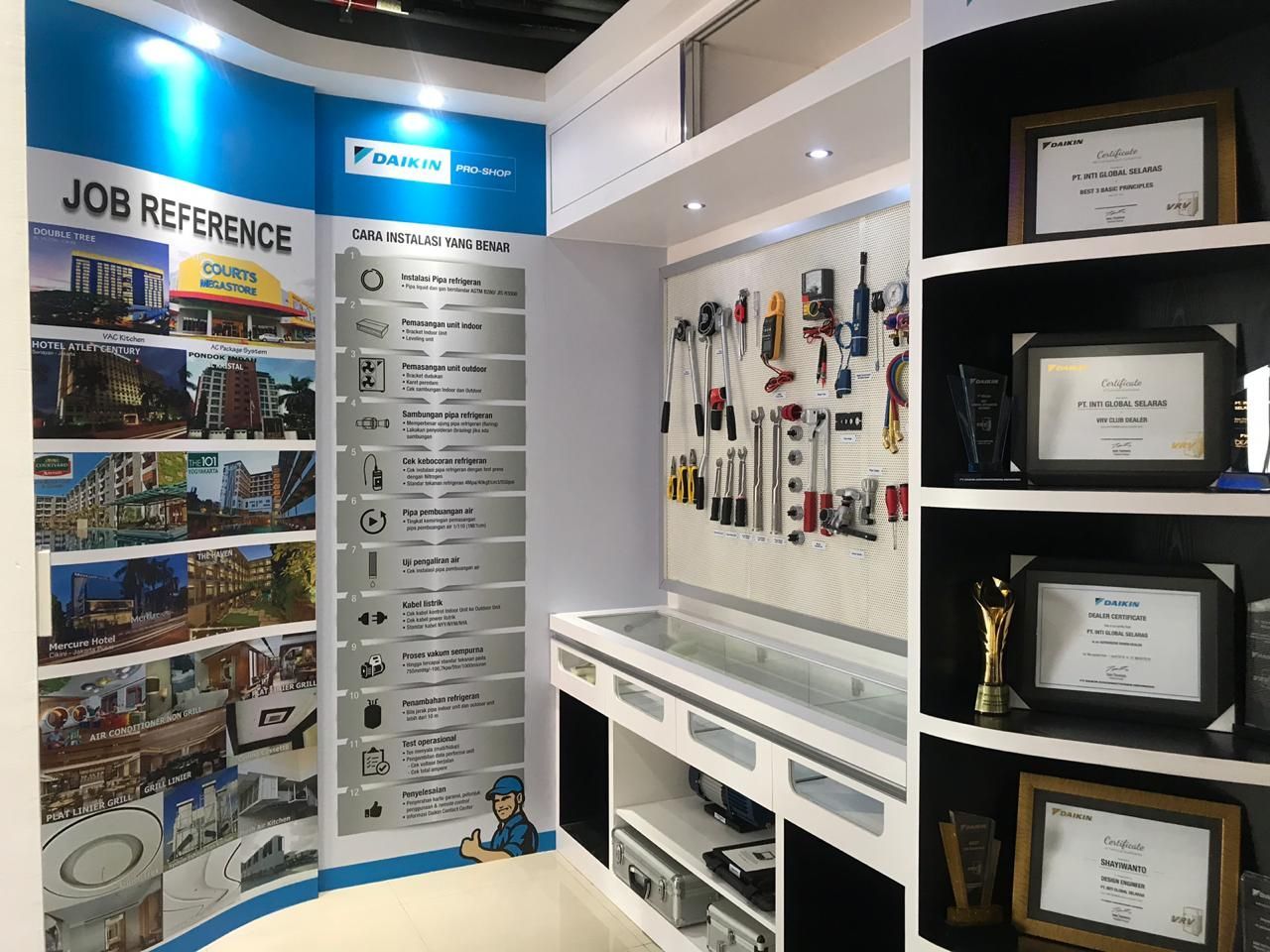 Daikin Proshop - Project Reference