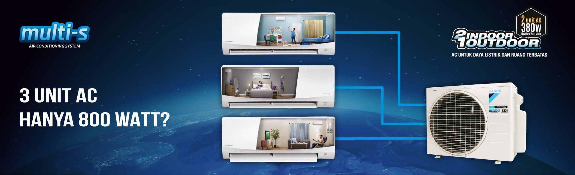 AC Multi-S - Inverter | Daikin Indonesia