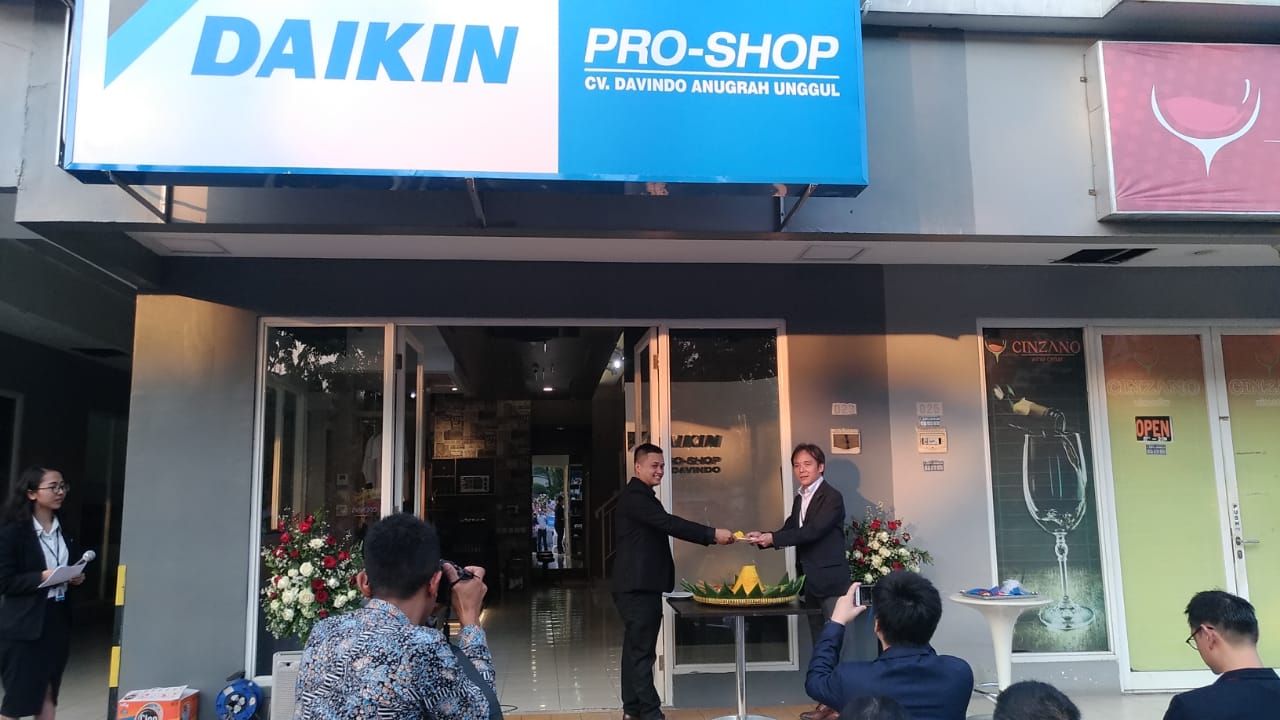 GRAND OPENING DAIKIN PRO-SHOP CV. DAVINDO ANUGRAH UNGGUL