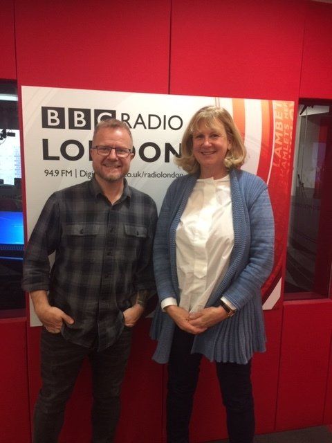 KATRINA JOINED TIM ARTHUR ON BBC RADIO LONDON