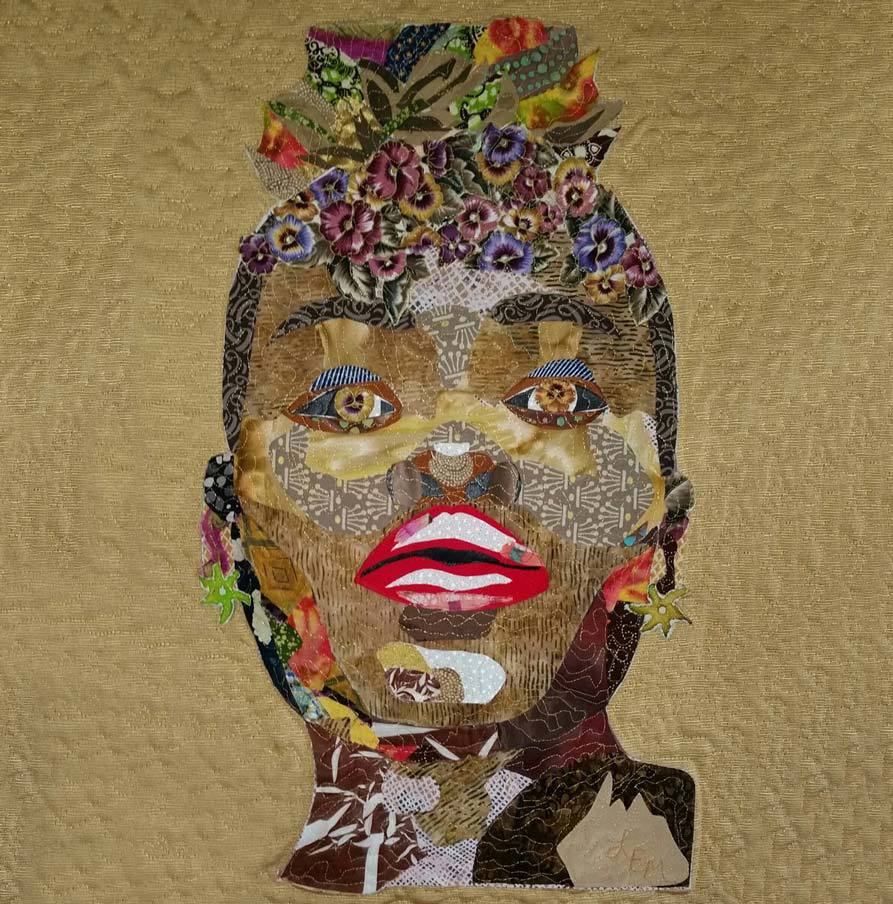 Colored Girl Art Fiber Artist Linda F Martin