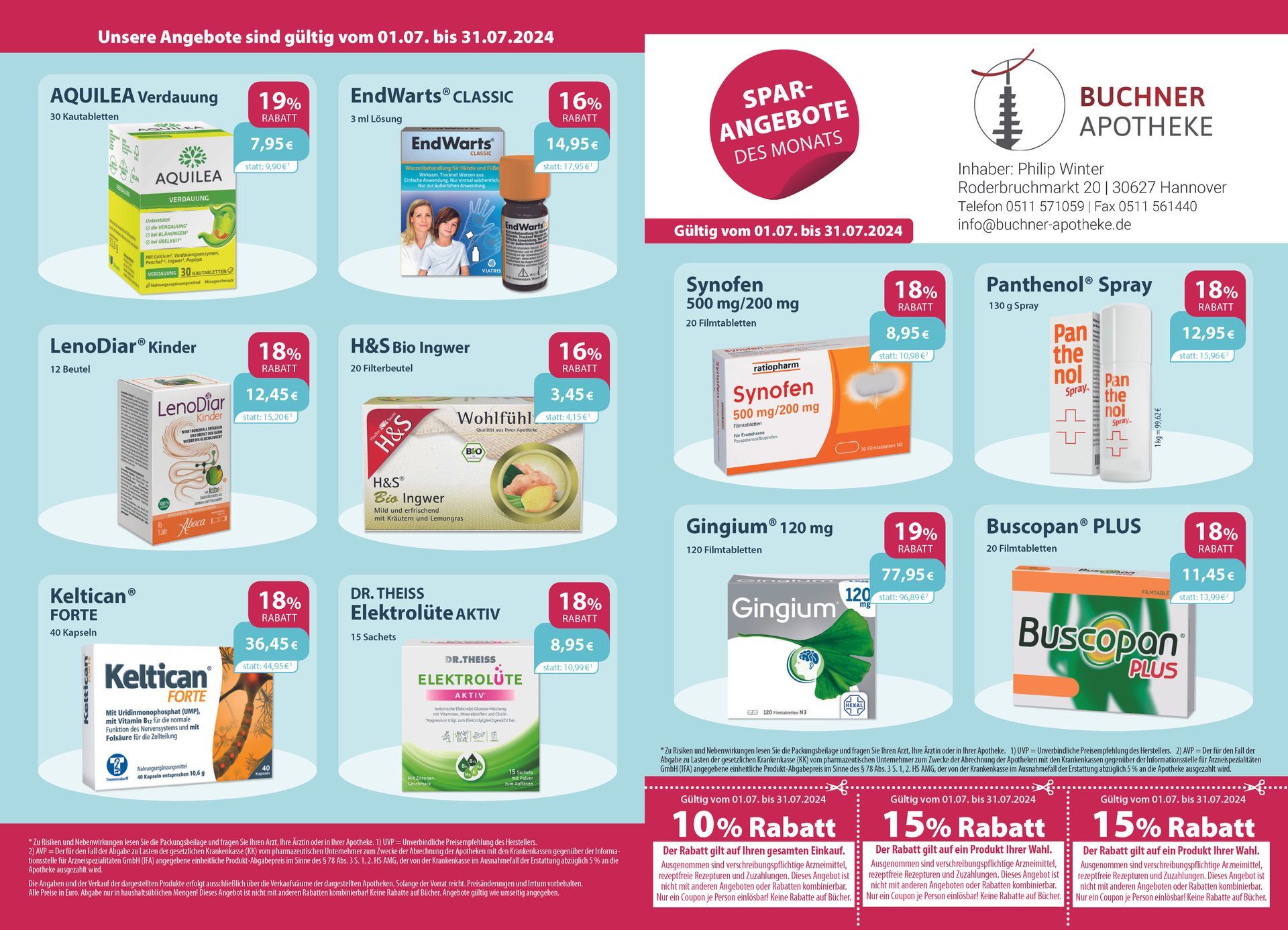 Angebote | Buchner-Apotheke