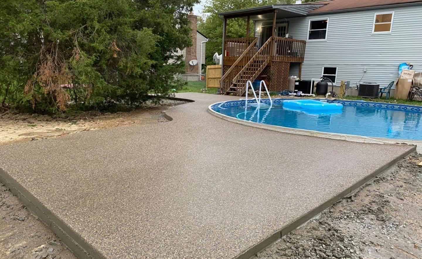 Exposed Aggregate | Cincinnati Custom Concrete